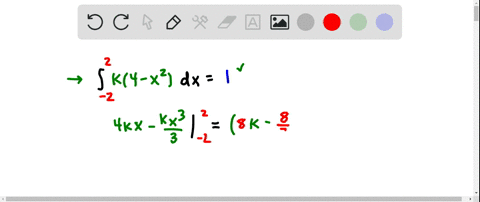 SOLVED:Find the constant k such that the function f is a probability density function over the ...