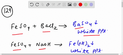 SOLVED:A certain pale-green substance, X becomes dark brown on adding ...