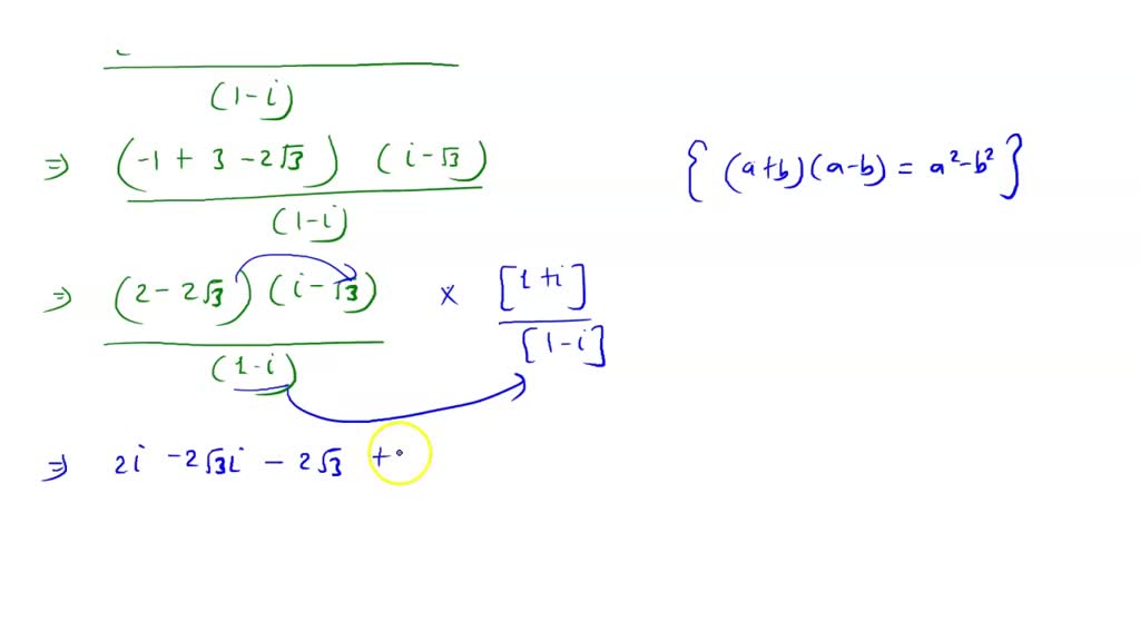 SOLVED:Express the following complex numbers in the x+i y form. Try to visualize each complex ...