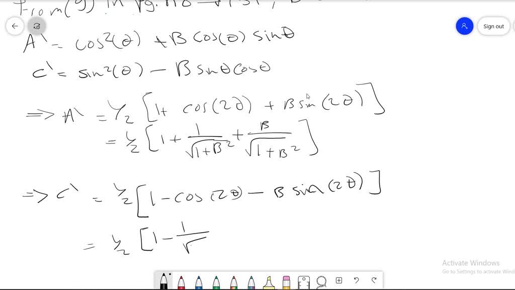 SOLVED Prove If B neq 0 Then The Graph Of X 2 B X Y F 0 Is A