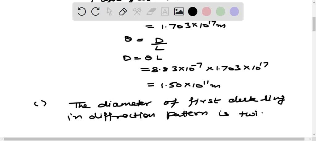 SOLVED:(a) What is the angular separation of two stars if their images are barely resolved by ...