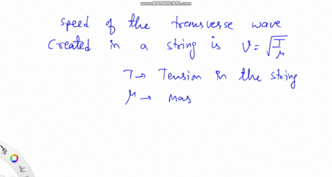 ⏩SOLVED:The wave speed on a string under tension is 200 m/s. What is… | Numerade
