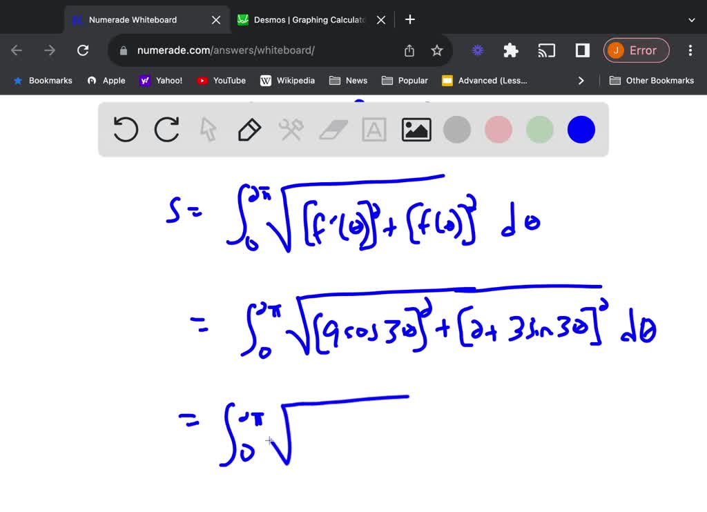 SOLVED:Find the arc length of the given curve. r=sin3 θ