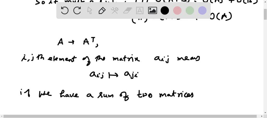SOLVED:Are the following operators linear? Find the inverse; operate on square matrices.