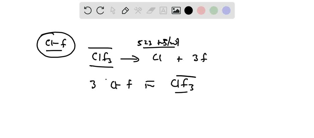 ⏩SOLVED:The enthalpy change for the equation ClF3(g) →Cl(g)+3 F(g ...
