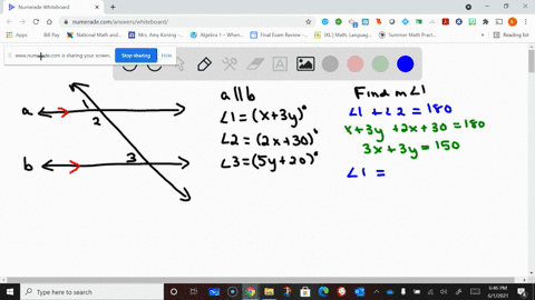 SOLVED:Prove that bisectors of a pair of alternate exterior angles ...