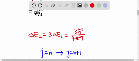 SOLVED:A molecule absorbs a photon and jumps to the next higher ...