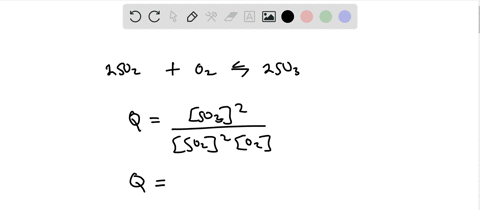 ⏩SOLVED:Sulfur dioxide reacts with oxygen in a step in the… | Numerade
