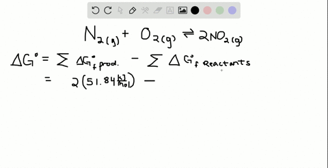 SOLVED:Use the appropriate ΔGf^∘ value from Appendix 4 to calculate the value of Kp at 298 K for ...