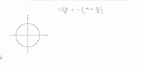 SOLVED:In Exercises 41-56, use the circle shown in the rectangular coordinate system to draw ...