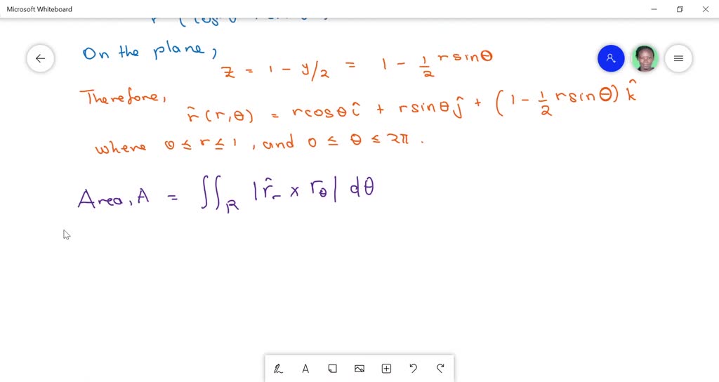 ⏩SOLVED:Use a parametrization to express the area of the surface as… | Numerade