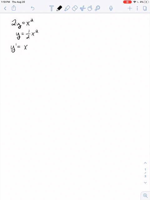 SOLVED:In Exercises 63 and 64, the equations of a parabola and a tangent line to the parabola ...