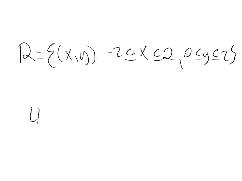 SOLVED: Find the average squared distance between the points of R={(x ...