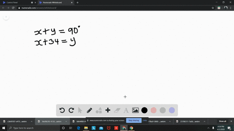 SOLVED:In the following exercises, use the properties of angles to solve. Two angles are ...