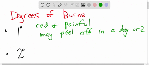 Solved Distinguish Clearly Between First Second And Third Degree Burns