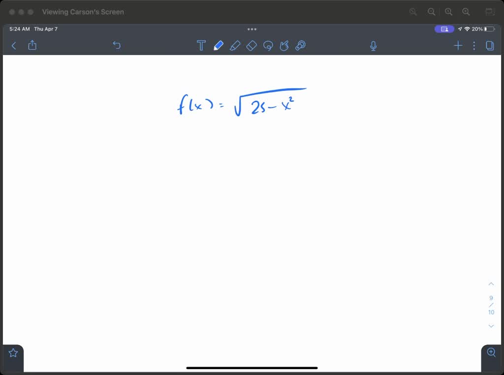 SOLVED:In Problems 49-54, determine the largest interval over which the given function is ...