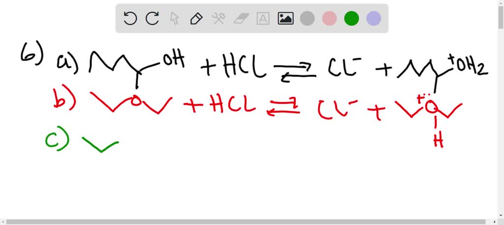 ⏩SOLVED:Draw the products formed from the acid-base reaction of HCI ...