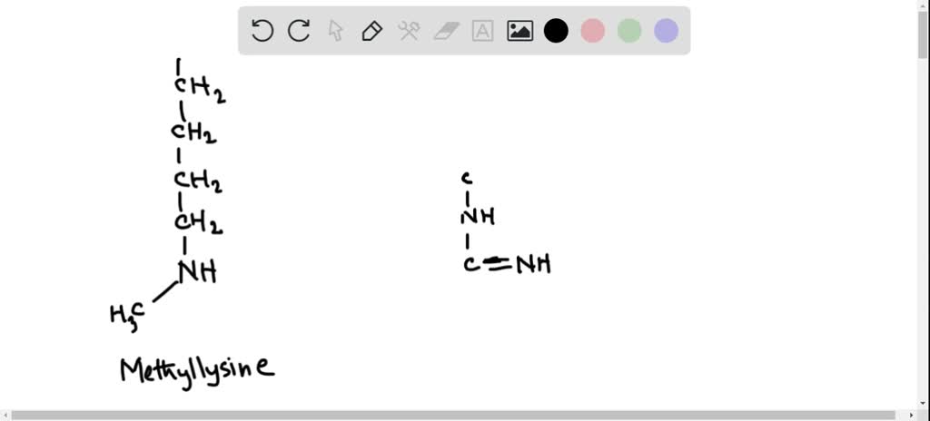 SOLVED:Draw the molecular formulas of the covalently modified histone ...