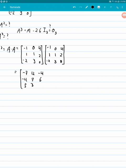 ⏩SOLVED:Given A=[ 2 3 1 3 1 2 1 … | Numerade