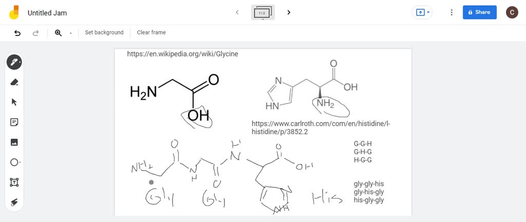 SOLVED: (a) Draw the condensed structure of the tripeptide GlyGly-His ...
