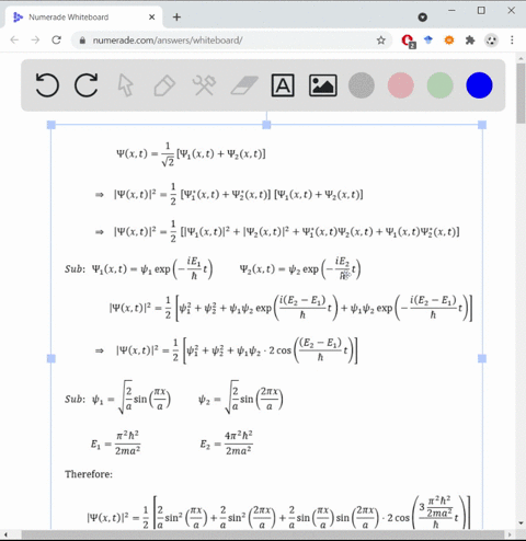 expectation value of x 2 particle in a box Expectation values of x, x^2 ...