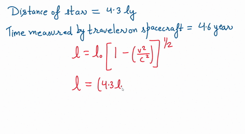 The nearest star to Earth is Proxima Centauri, 4.3 lightyears away. ( a ...