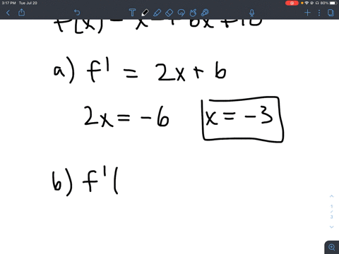 SOLVED:(a) find the critical numbers of f (if any), (b) find the open interval(s) on which the ...