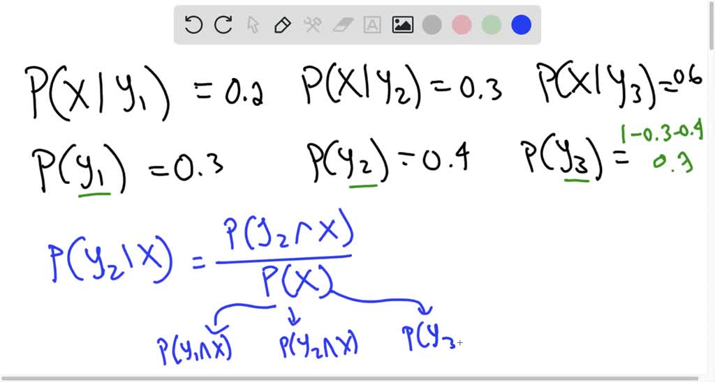 Use Bayes 'theorem or a tree diagram to calculate the indicated probability. Round all answers ...