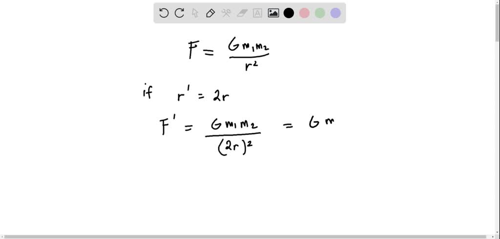 According to Newton's universal law of gravitation, F=Gm 1 m 2 r 2, F ...