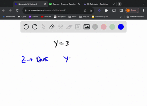 SOLVED: A plane πmakes interepts 3 and 4 respectively on y-axis and x ...