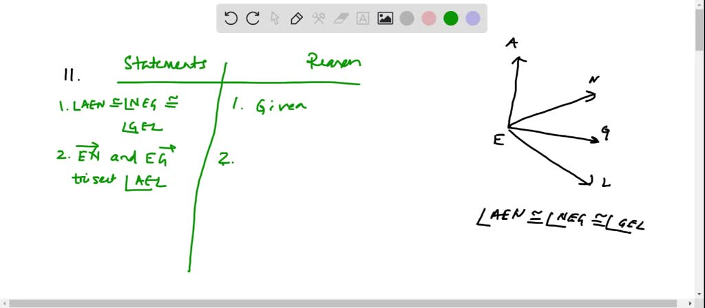 SOLVED:Draw at least two conclusions for each "given" statement, and ...