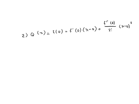 ⏩SOLVED:In quadratic approximation with Newton's formula, the… | Numerade