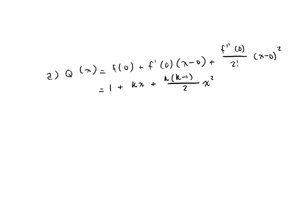⏩SOLVED:In quadratic approximation with Newton's formula, the… | Numerade