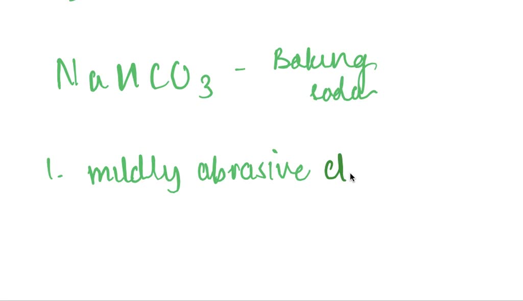 SOLVED:What is the composition of baking powder? How does it work?
