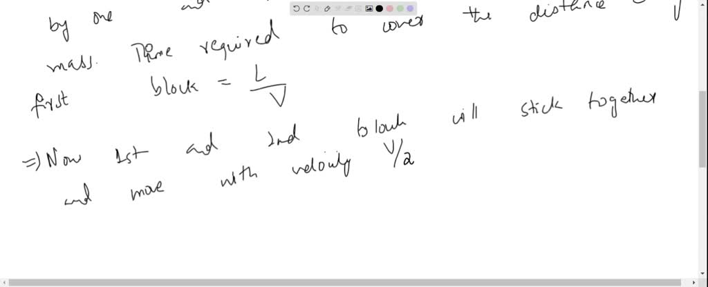 SOLVED: A set of n identical cubical blocks lies at rest parallel to ...