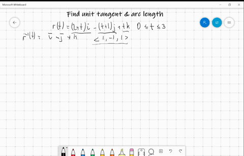 SOLVED:Find the curve's unit tangent vector. Also, find the length of ...