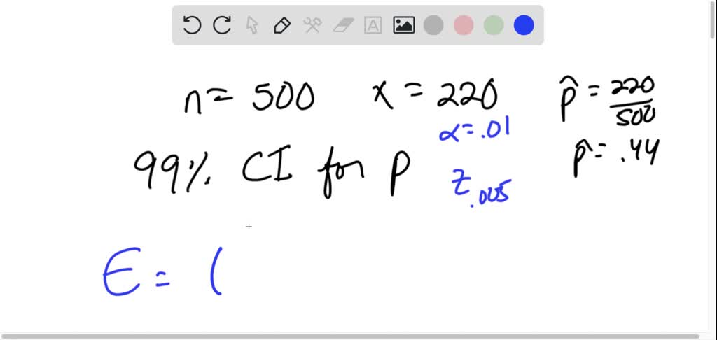 SOLVED:A random sample of n=900 observations from a binomial population produced x=655 successes ...
