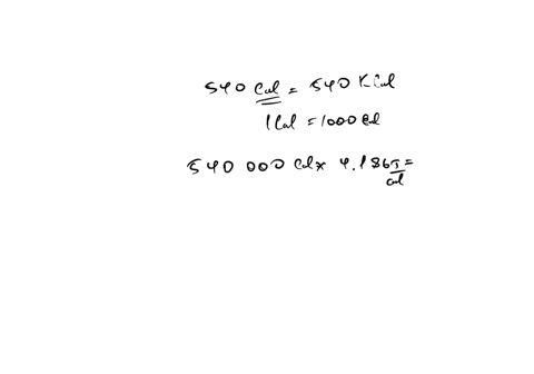 SOLVED: A 55.0-kg woman eats a 540 Calorie (540 kcal) jelly doughnut ...