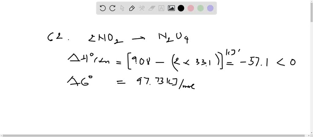 SOLVED:Use data in Appendix L to calculate the enthalpy and free energy change for the reaction ...