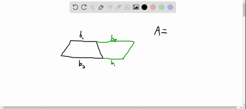 SOLVED:Write a formula for the area of each figure after the given ...