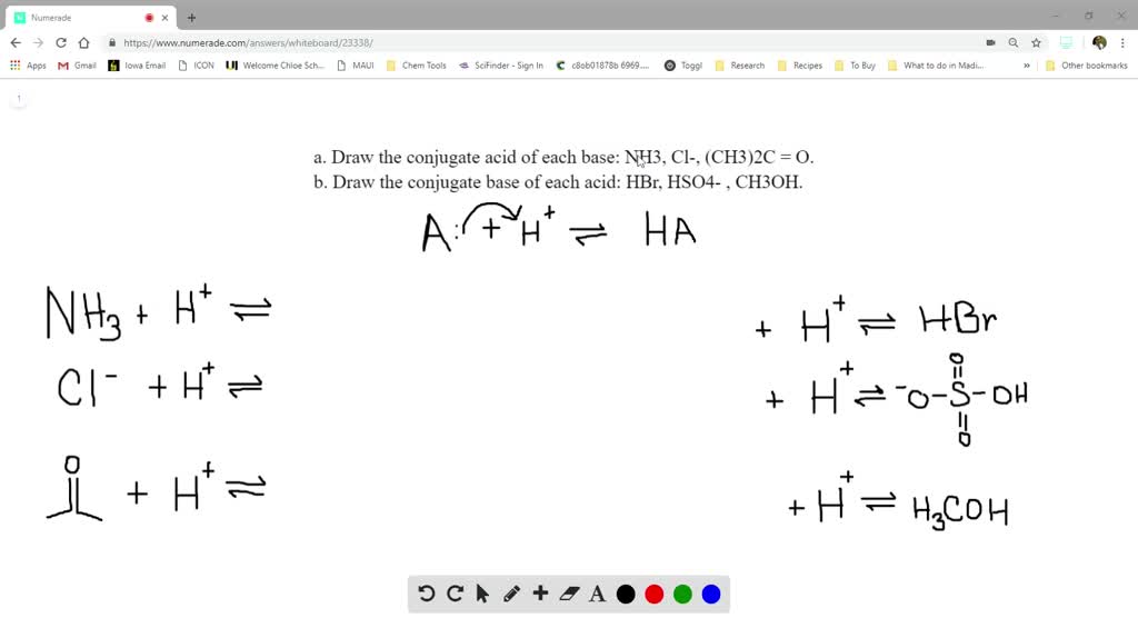Enter The Conjugate Base For Each Acid Enter The Conjugate Base For Each Acid