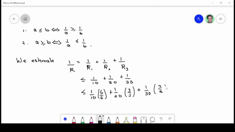 SOLVED:The formula (1)/(R)=(1)/(R1)+(1)/(R2)+(1)/(R3),gives the total ...