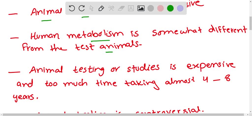 ⏩SOLVED:List some of the limitations of the existing substrate test ...