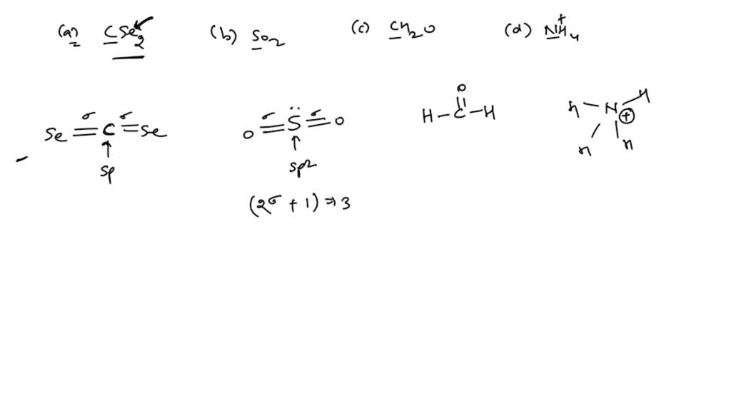 ⏩SOLVED:Specify the electron-pair and molecular geometry for each… | Numerade