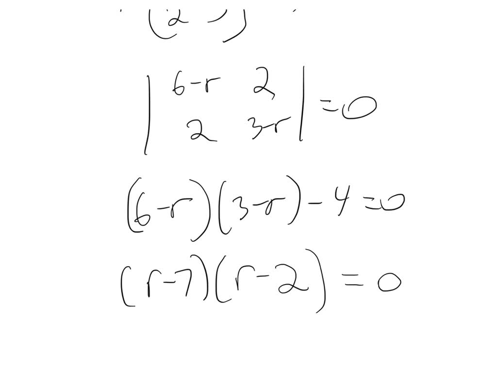 ⏩SOLVED:For each of the matrices in Exercises 1 through 6, find an ... ⏩SOLVED:For each of the matrices in Exercises 1 through 6, find an ...