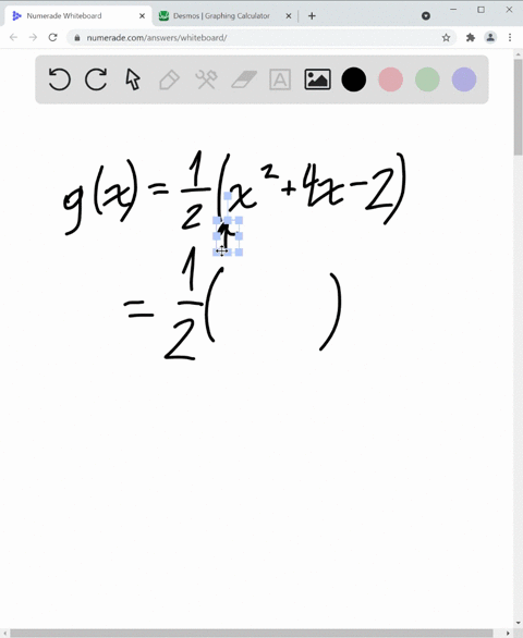 SOLVED:Use a graphing utility to graph the quadratic function. Identify the vertex, axis of ...