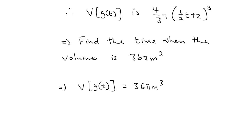 ⏩SOLVED:A spherical weather balloon is being inflated in such a way… | Numerade