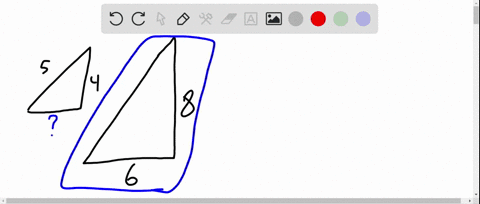 SOLVED:Triangles A B C and D E F are similar triangles. Solve and round to nearest tenth. Find ...
