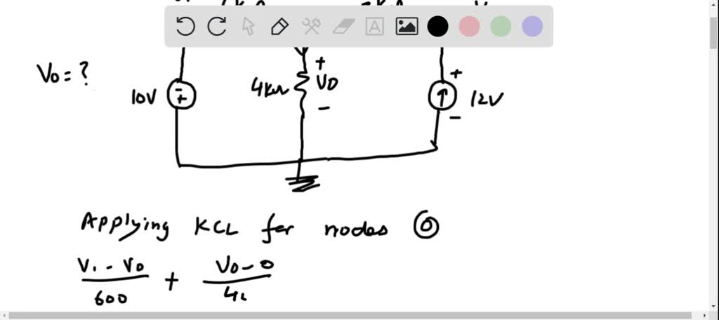 Use nodal analysis to find Vo in the circuit in Fig. P3.40. Figure Can ...