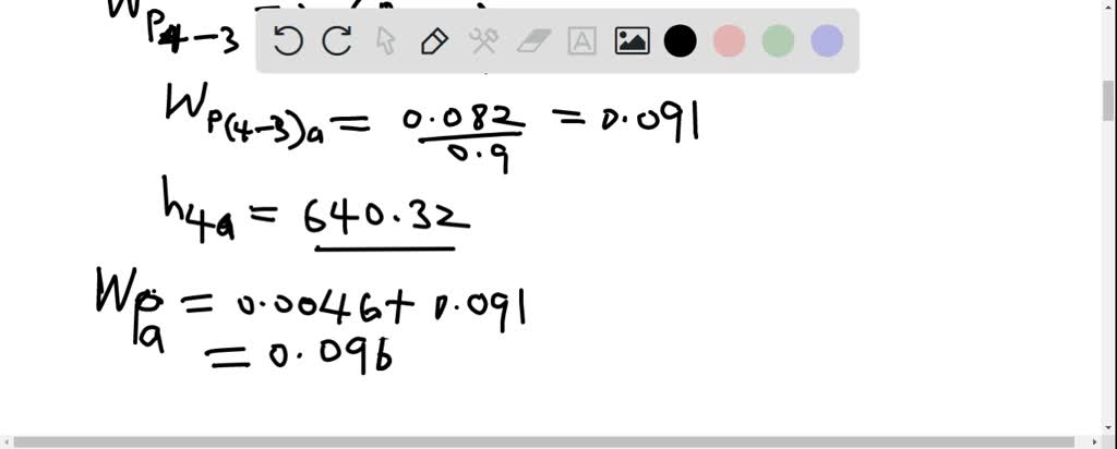 SOLVED:For the cycle of Problem 8.37, reconsider the analysis assuming the pump and each turbine ...